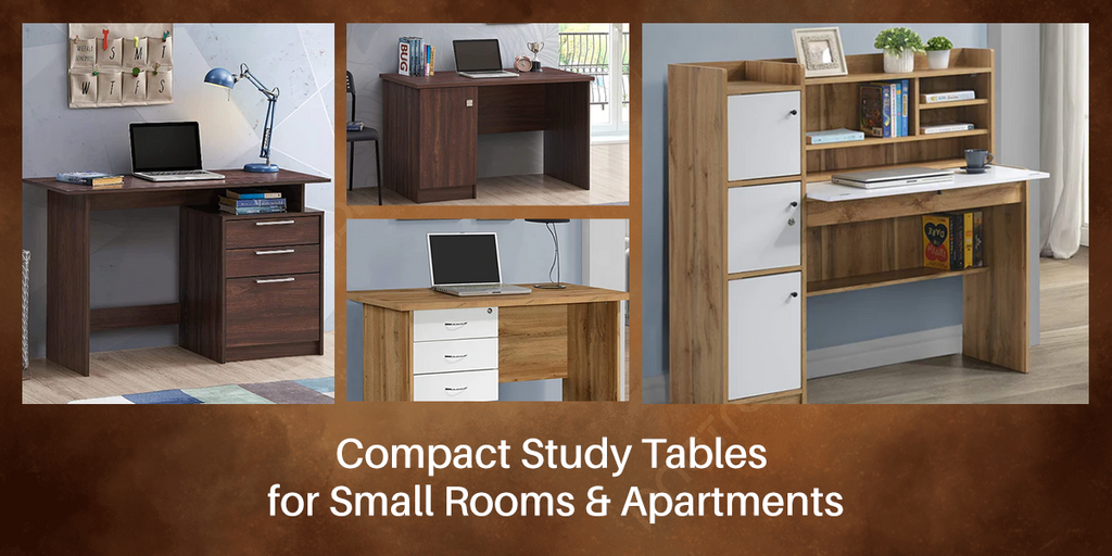 Compact Study Tables for Home: Perfect for Small Rooms & Apartments ...